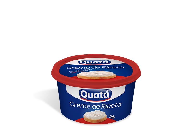 Creme de Ricota - Quatá Alimentos